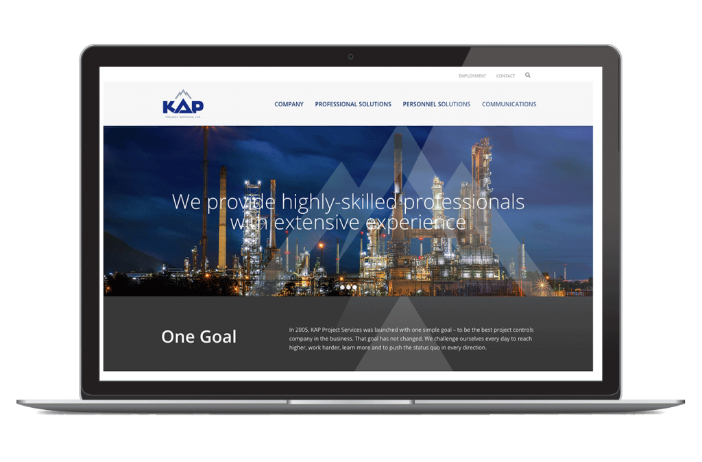 KAP Project Services - Website Development