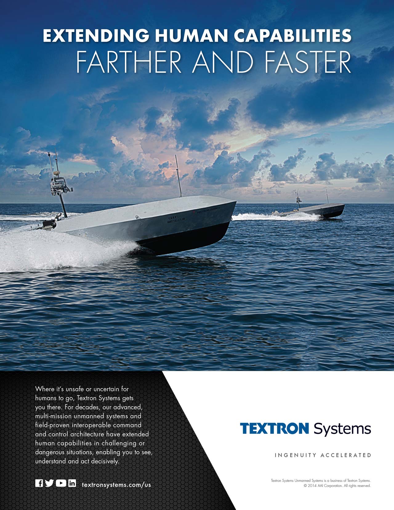Textron Systems - The Cirlot Agency - Aerospace Defense Industries