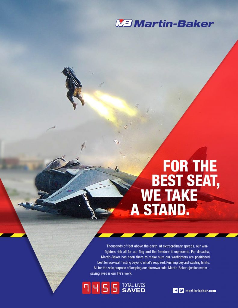 Martin-Baker - Print Advertising - The Cirlot Agency - Jackson, MS